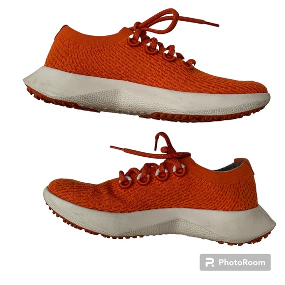 allbirds | Shoes | Allbirds Orange Td2 Tree Dasher Women Wool Running ...